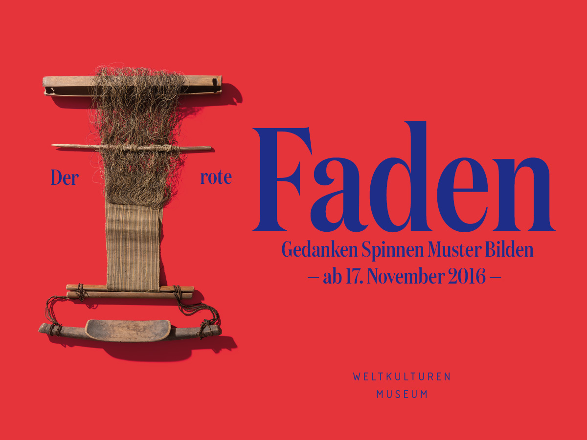 Ausstellung Der rote Faden im Museum Weltkulturen Frankfurt - About Africa